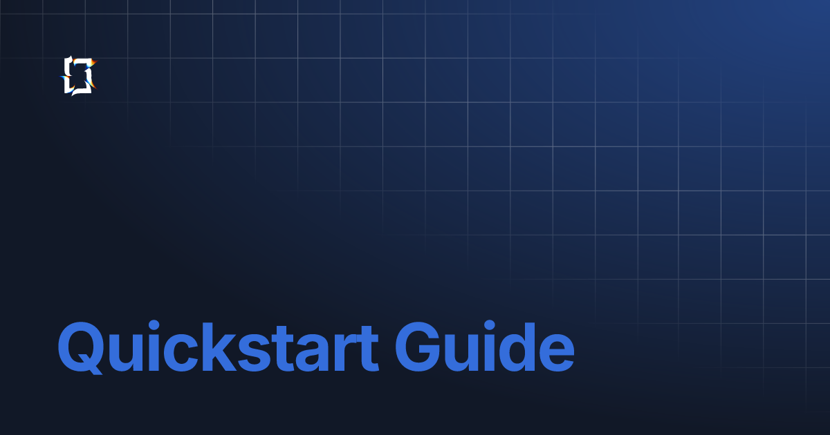 Quickstart Guide | Aria Docs